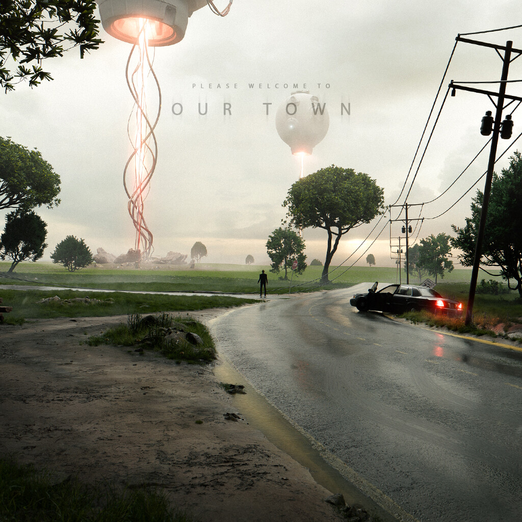 ArtStation - Our town