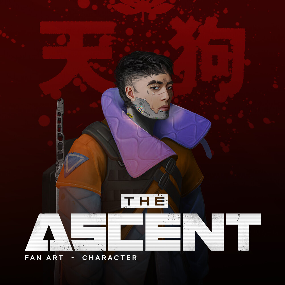 ArtStation - THE ASCENT - Character | Tengu [Concept Art | FANART]