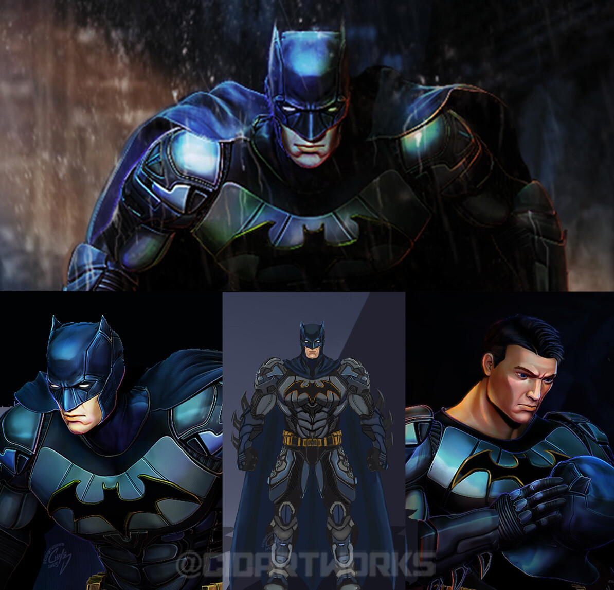 ArtStation - 3D Character Art & 2D Concept Art: Batman Redesign