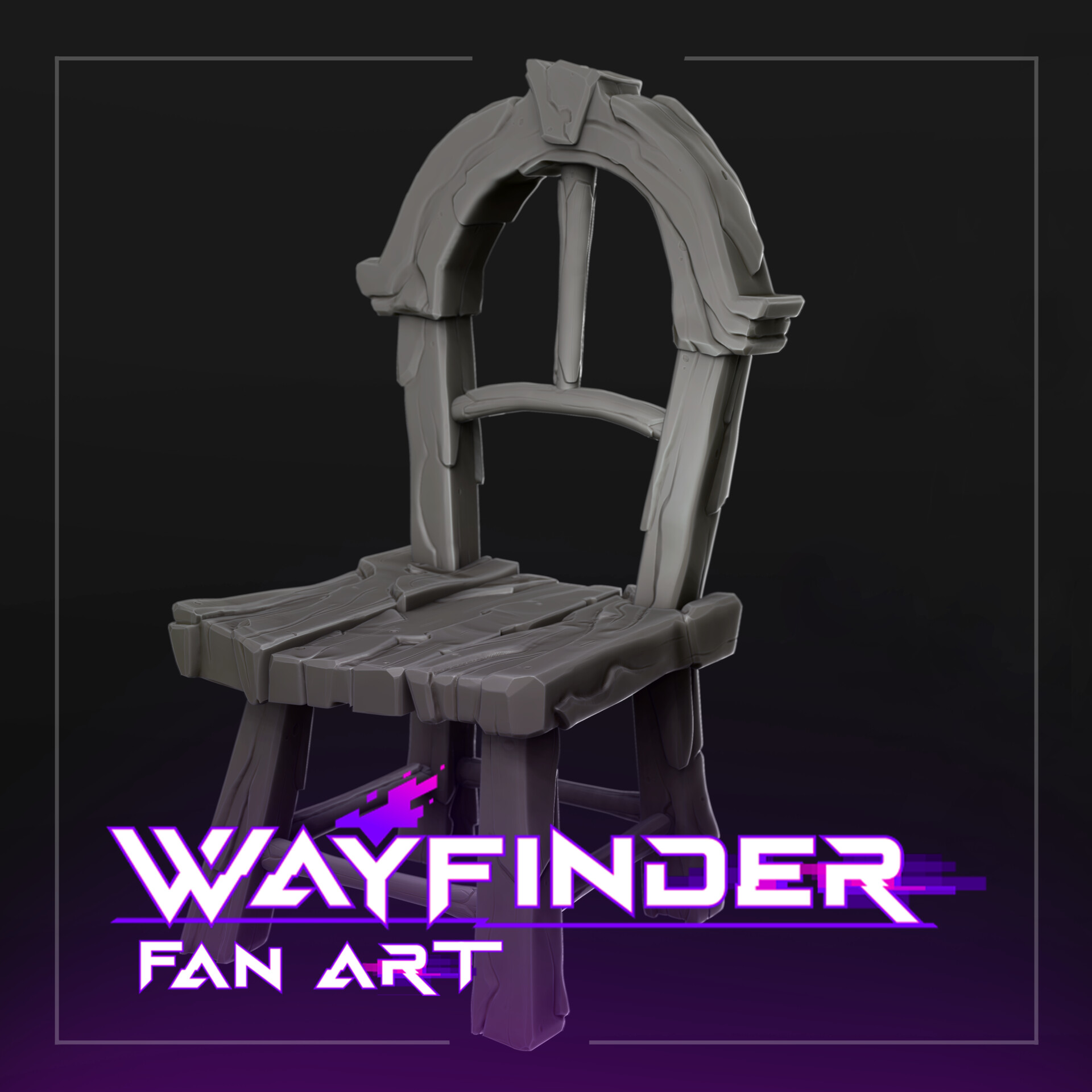 ArtStation - Wayfinder Fan Art - Chair
