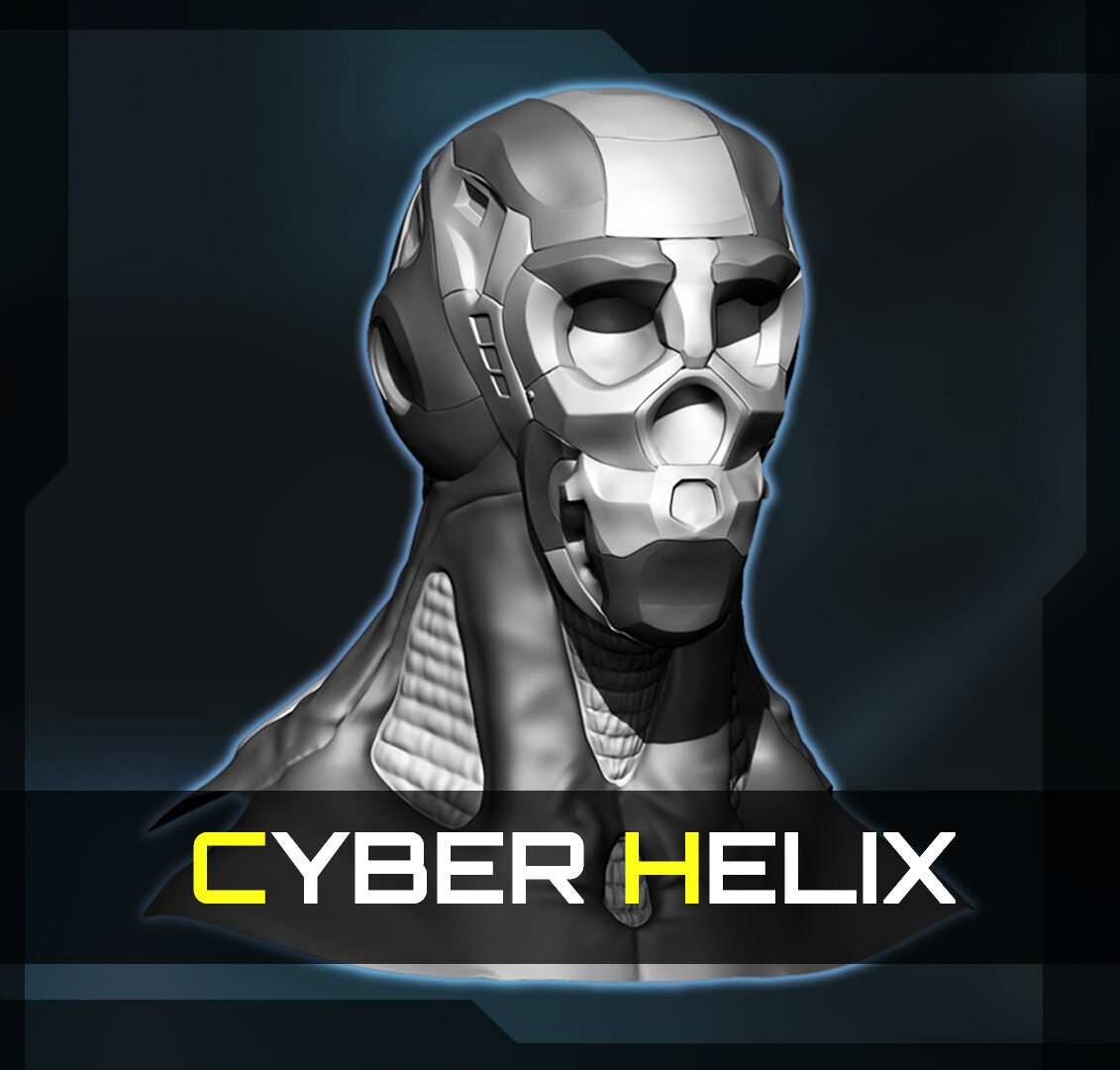 ArtStation - Cyber Helix-WIP