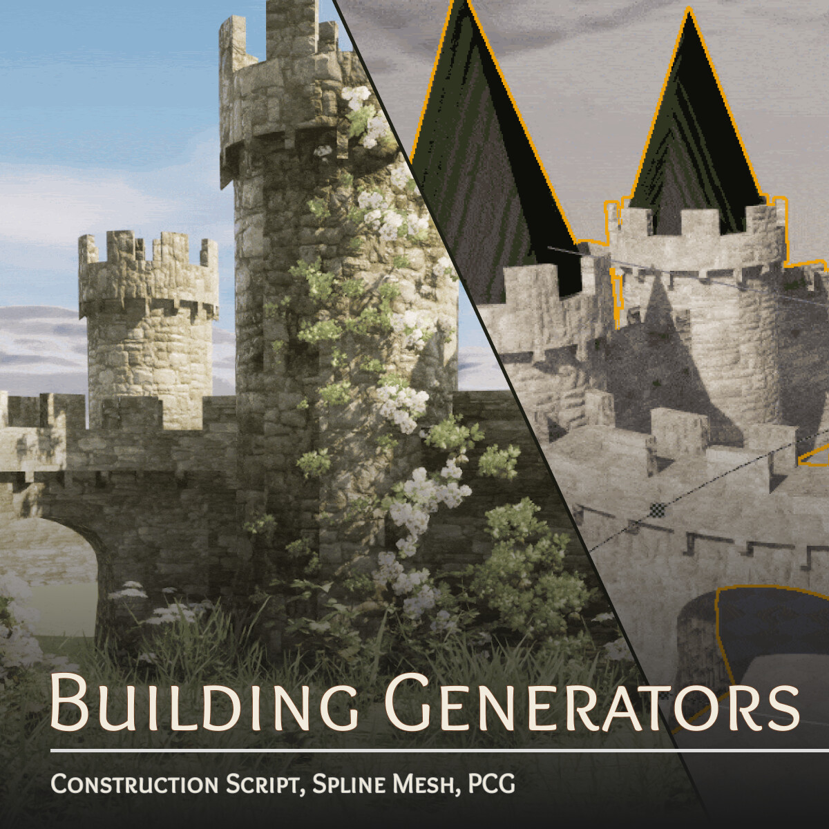 ArtStation - Procedural Building Generator