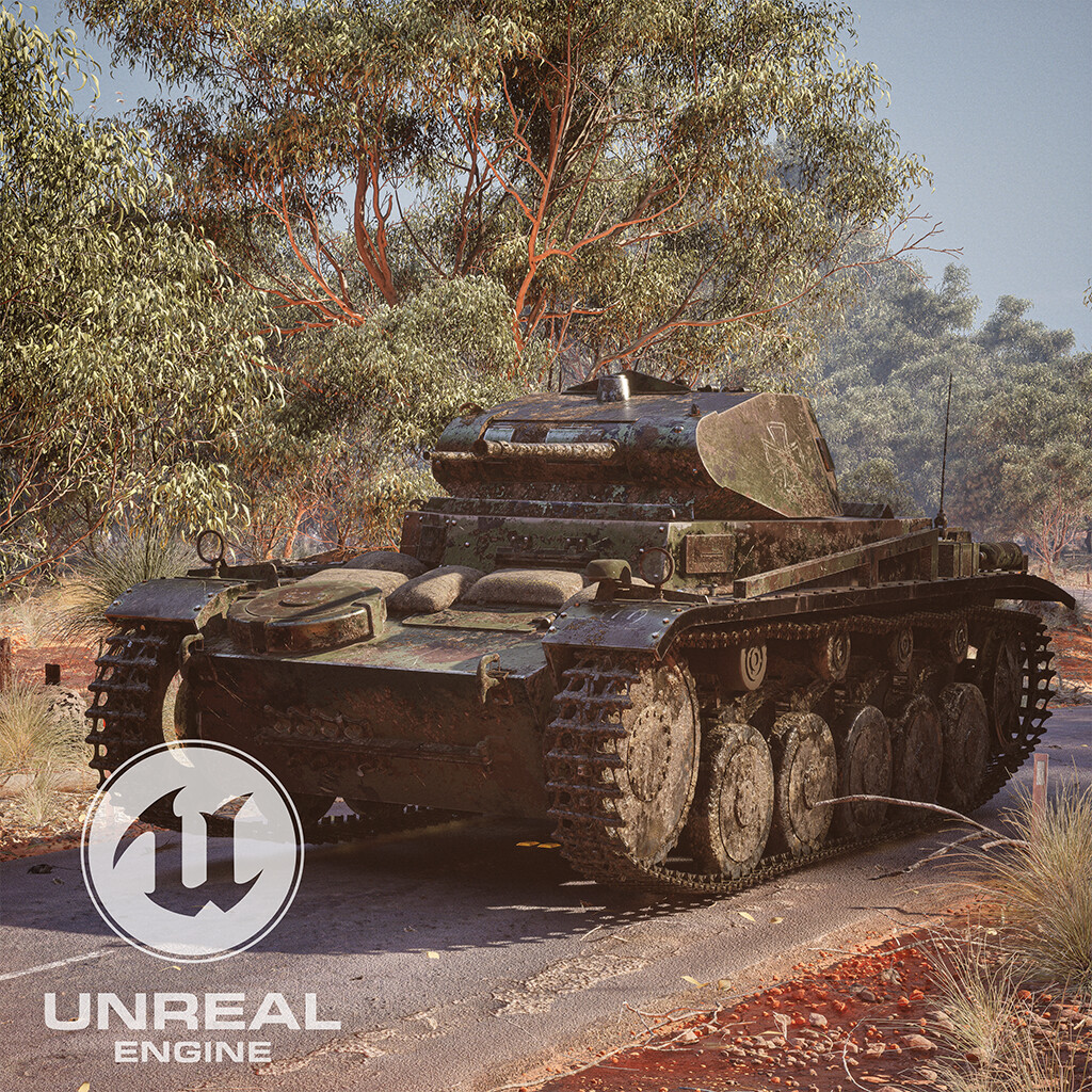 ArtStation - Realistic Tank Surfacing