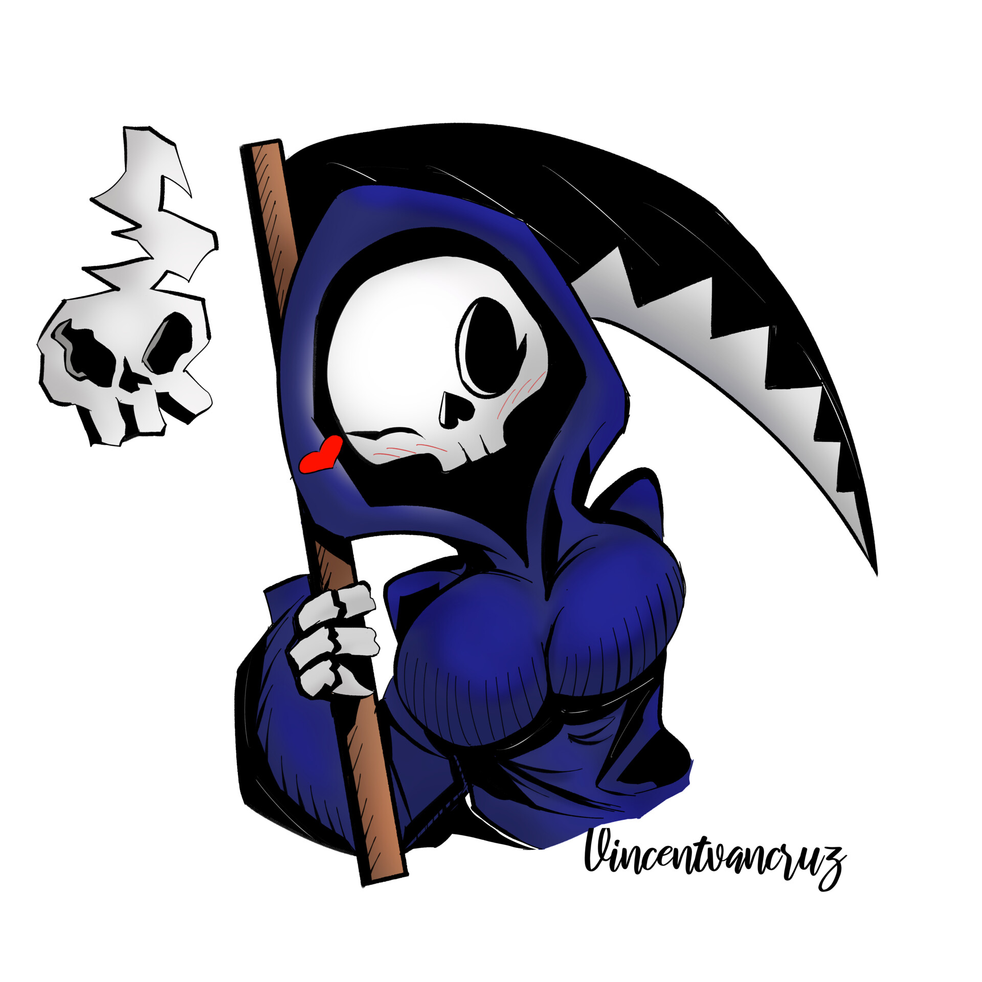 ArtStation - Sexy Grim Reaper – Character Design & Animation