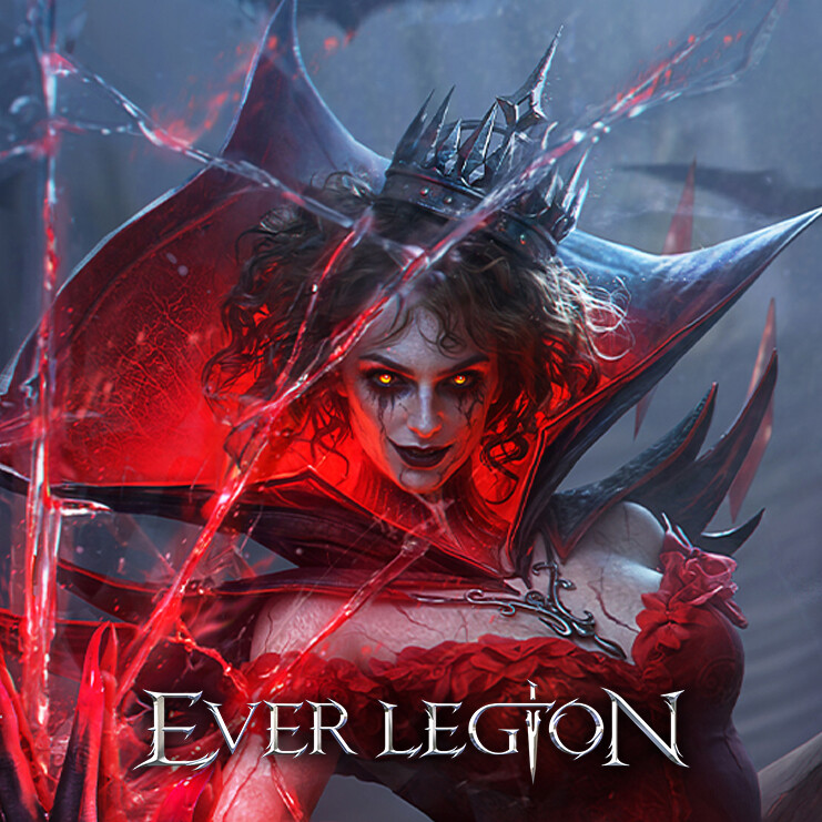 ArtStation - 《Ever Legion》® ：Bloody Mary character illustration