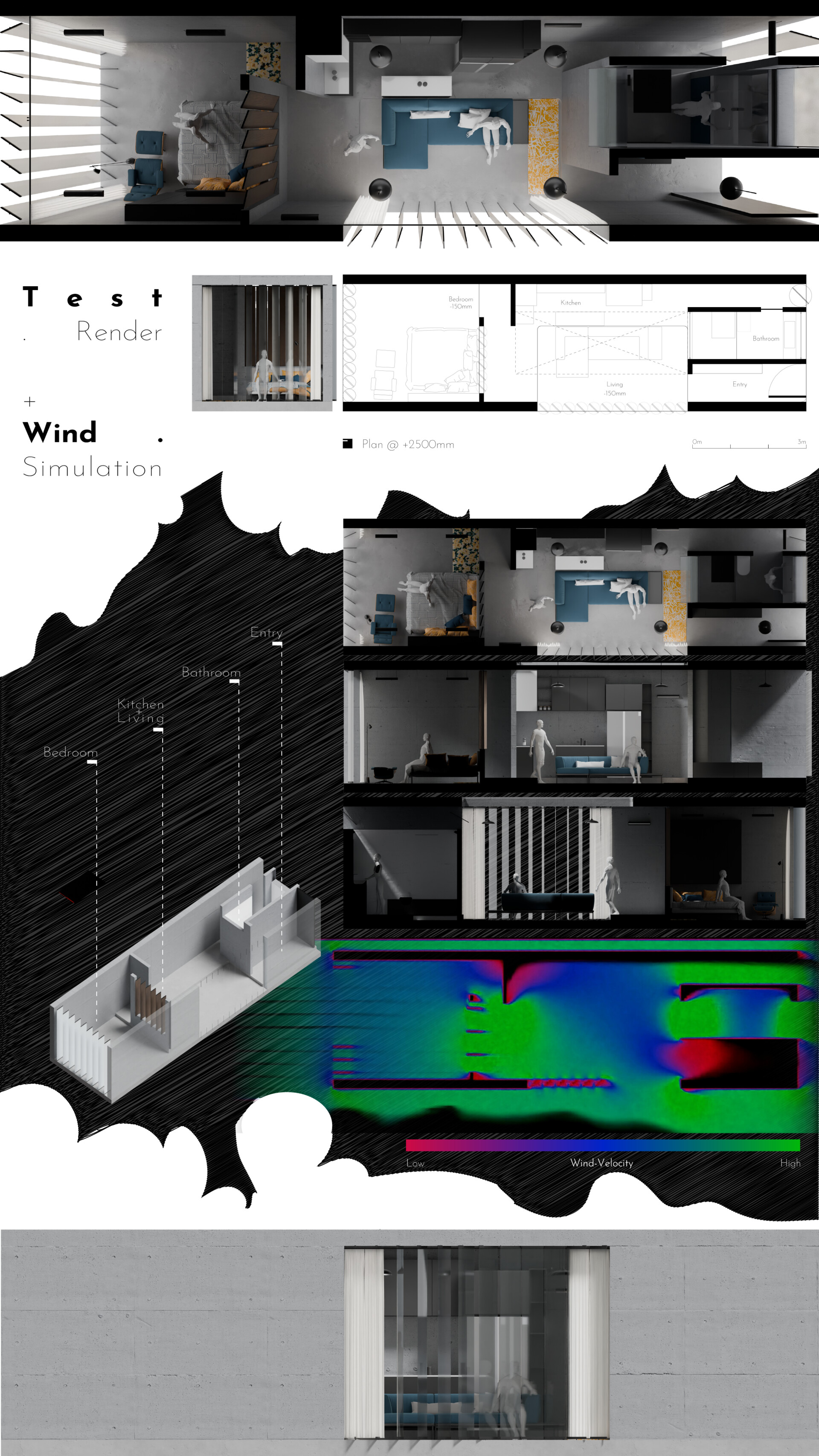 ArtStation - Arch Renders and wind sim