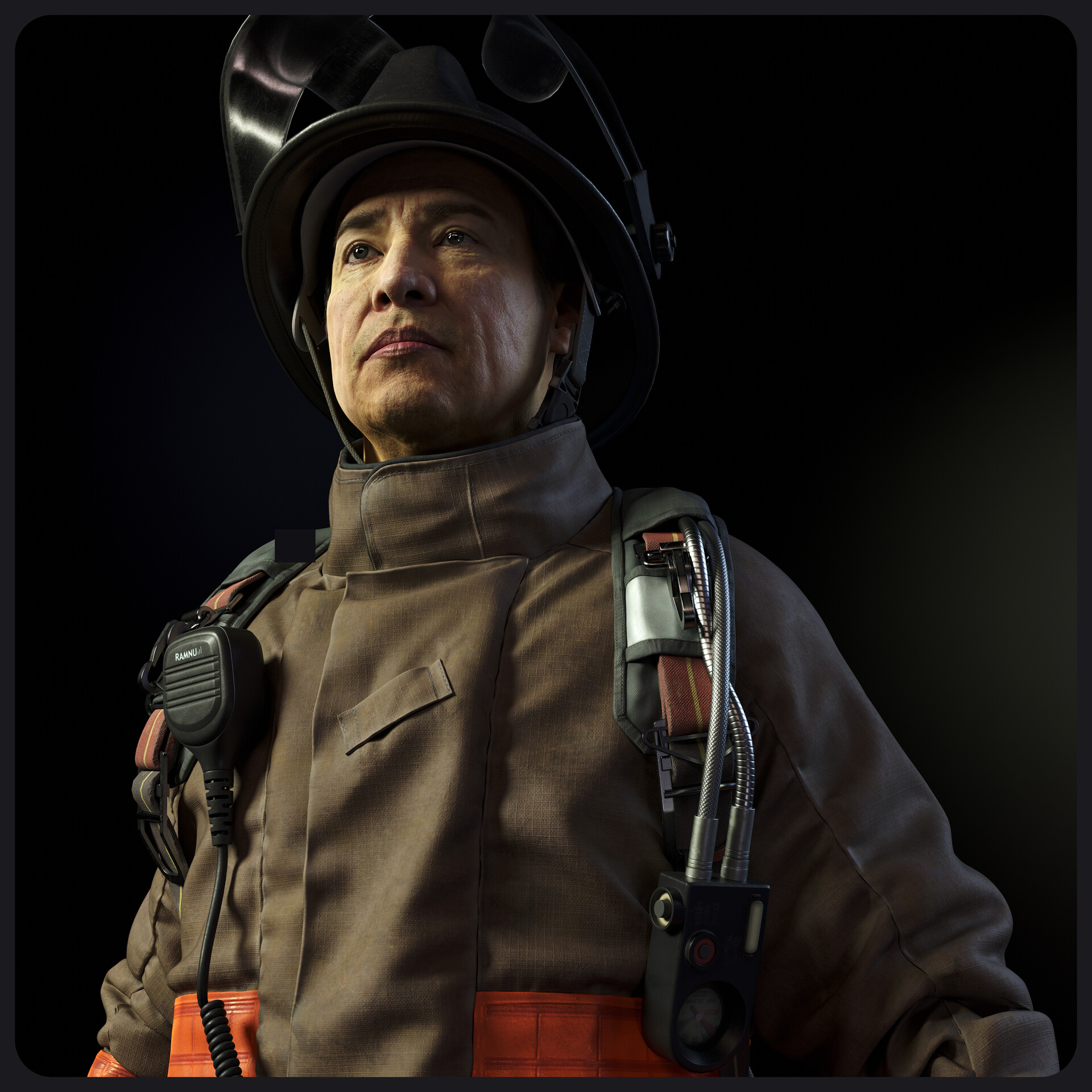 ArtStation - Firefighter