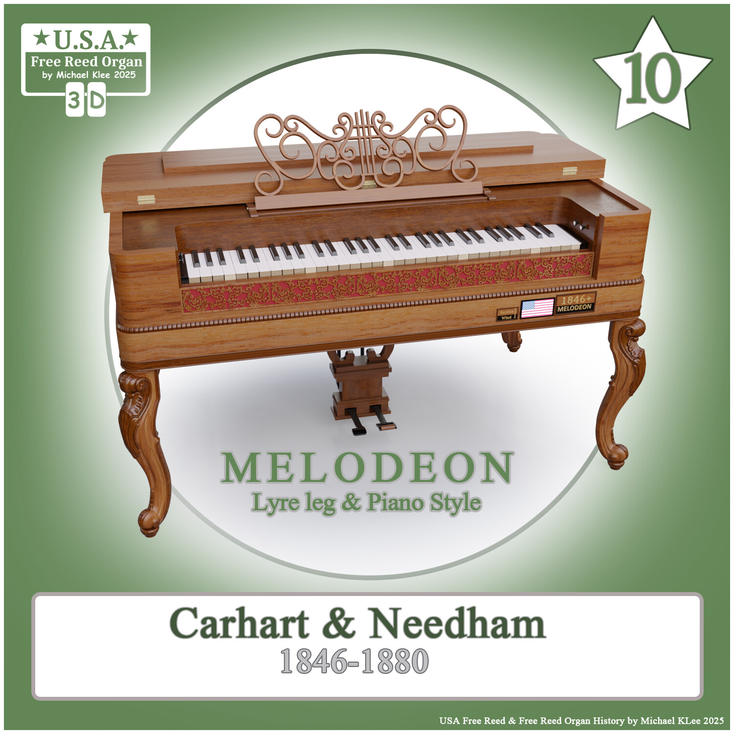 Michael Klee - Jeremiah Carhart and Elias Parkman Needham - Melodeon