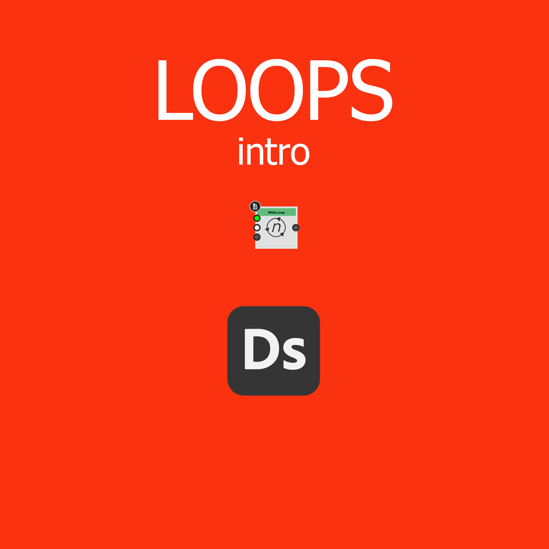 ArtStation - Loops intro in Substance Designer.