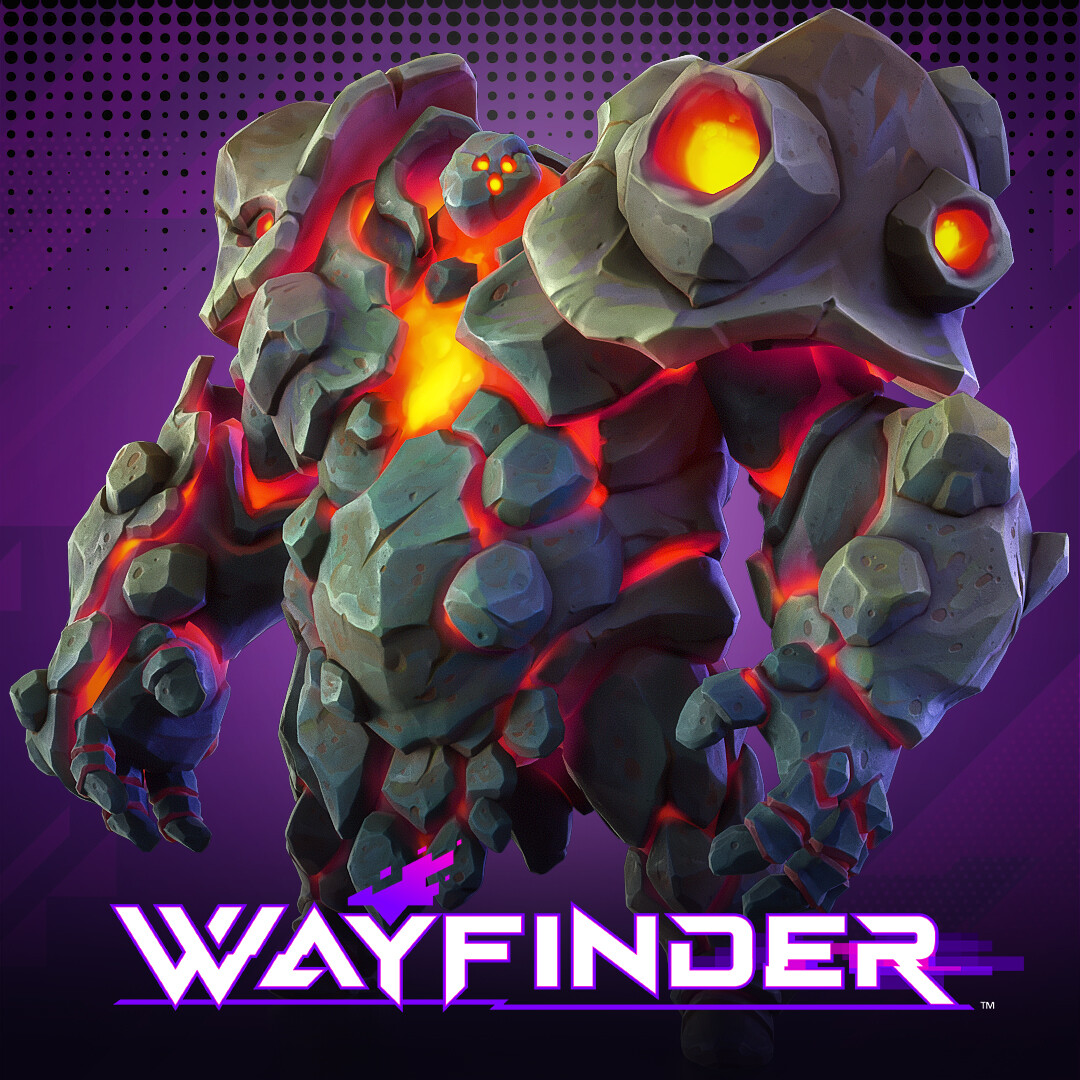 ArtStation - Wayfinder: Magma Titan
