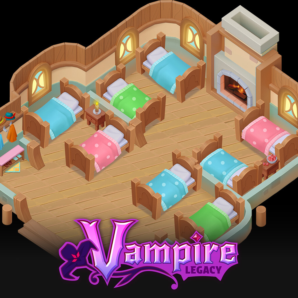 ArtStation - Event buildings for Vampire Legacy