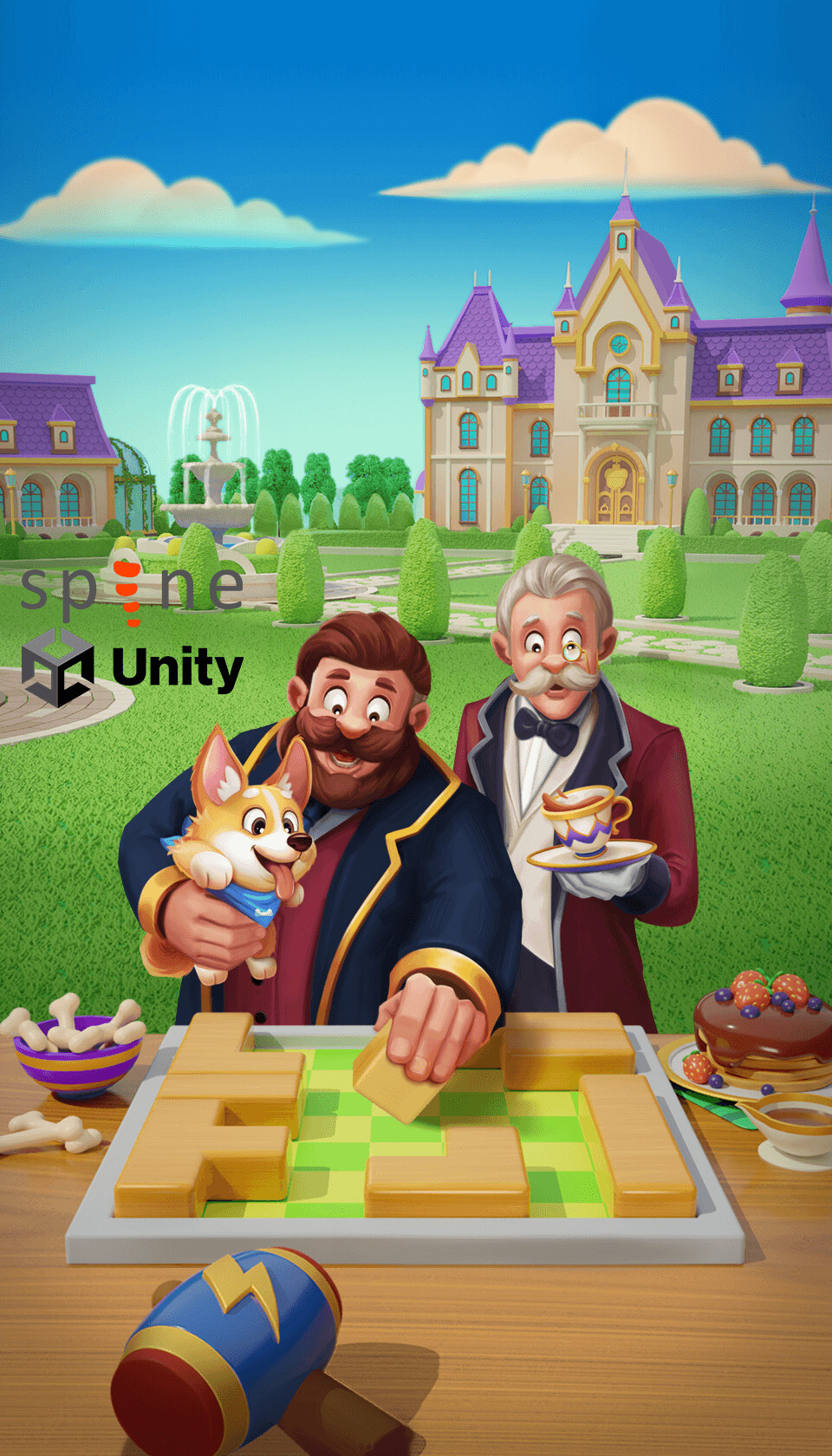 ArtStation - Block Mansion animation and VFX