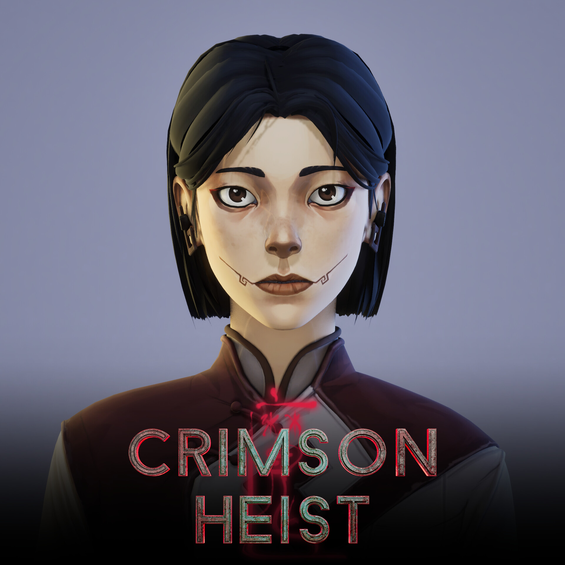 ArtStation - Crimson Heist Protagonist