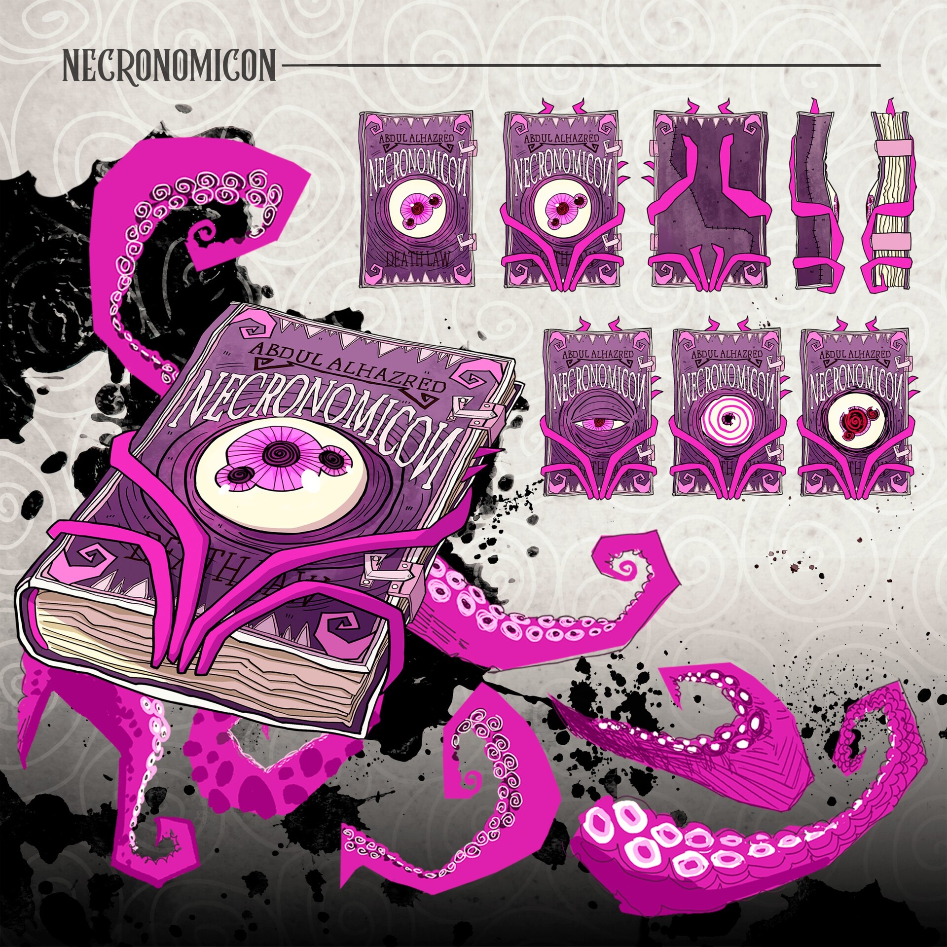 ArtStation - Necronomicon - Lovecraft's Visions