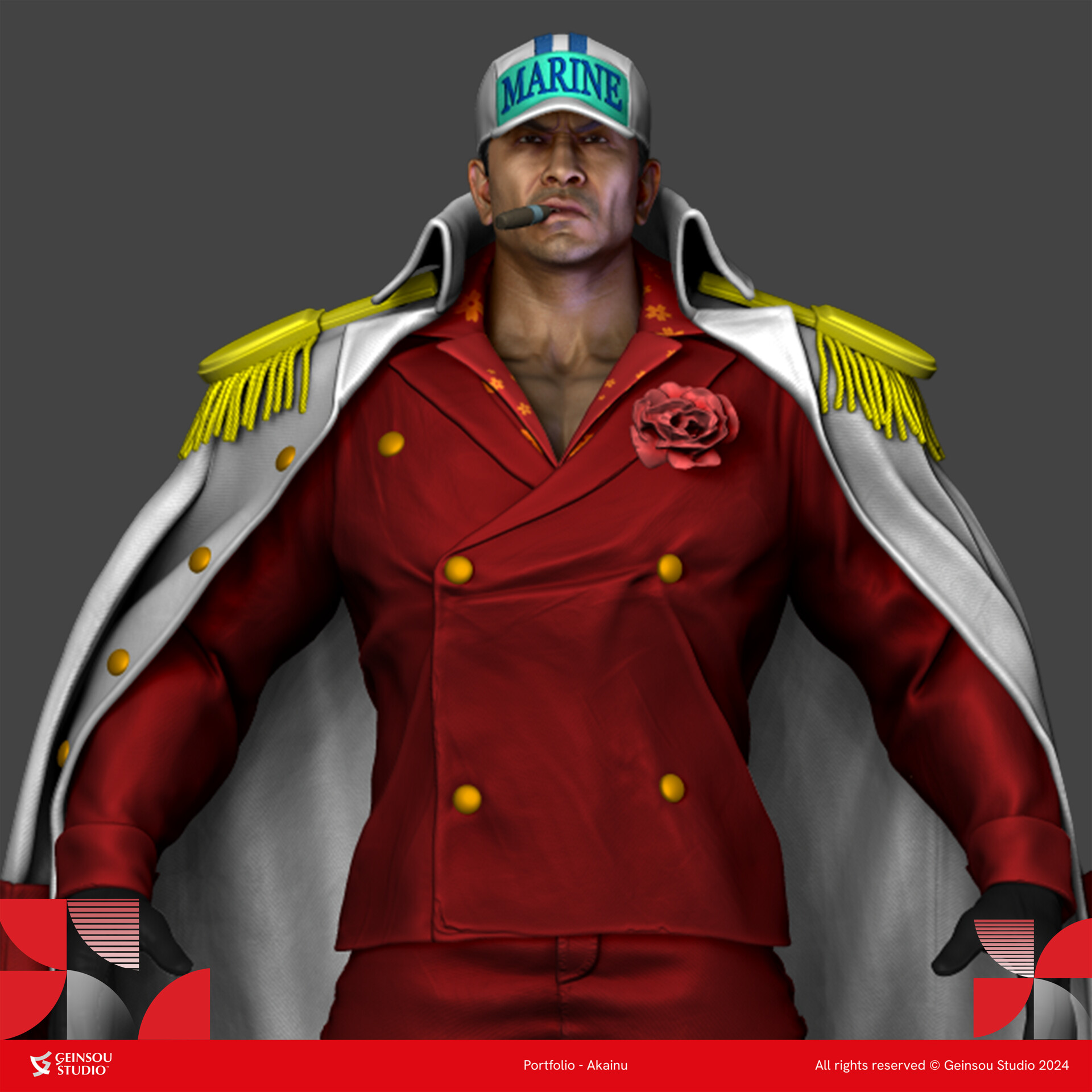 ArtStation - Sakazuki Akainu