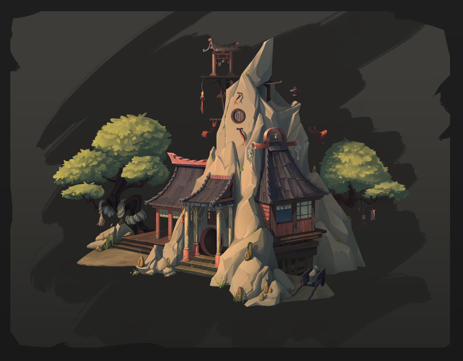 ArtStation - Hidden temple