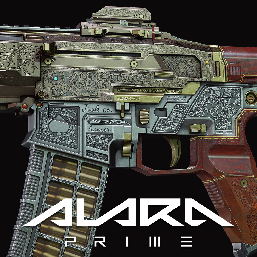 ArtStation - ALARA Prime - Texture swap skins
