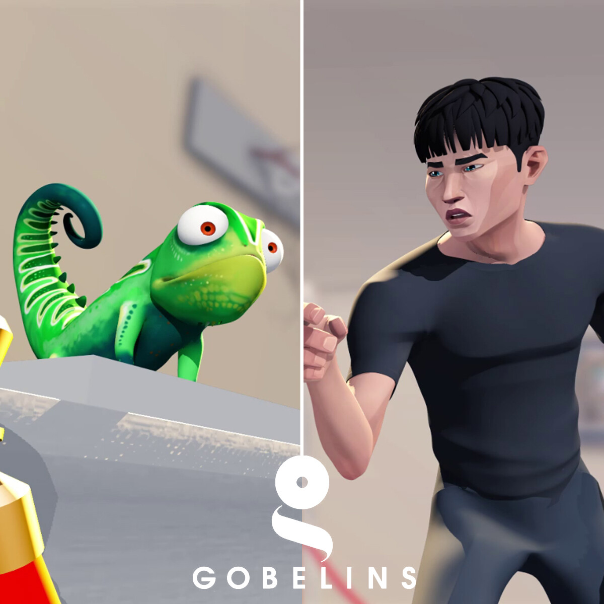 ArtStation - Will the chameleon move? // Acting Animation