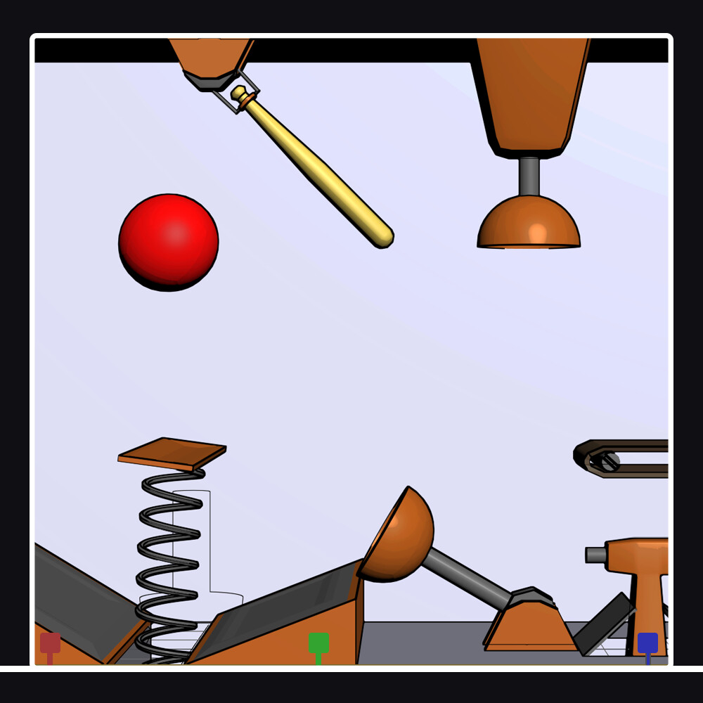 ArtStation - Bouncing Ball animation Demo