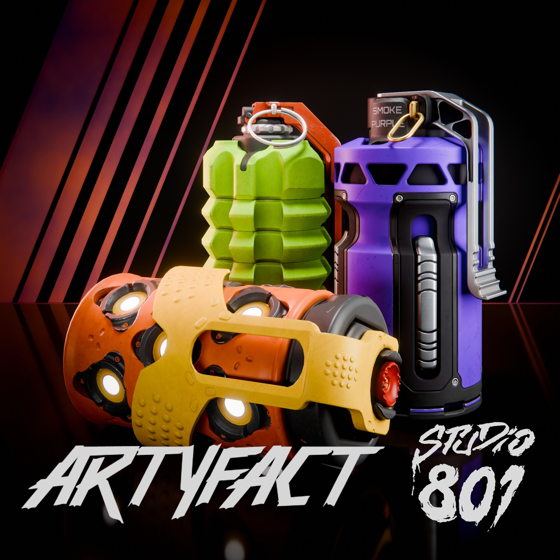 ArtStation - Grenades