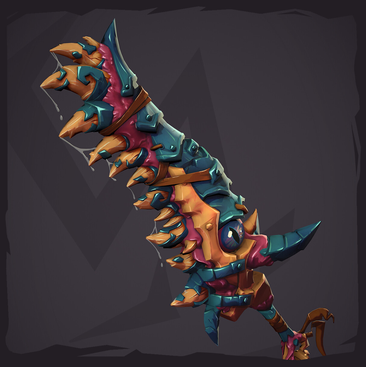 ArtStation - Stylized Monster Sword