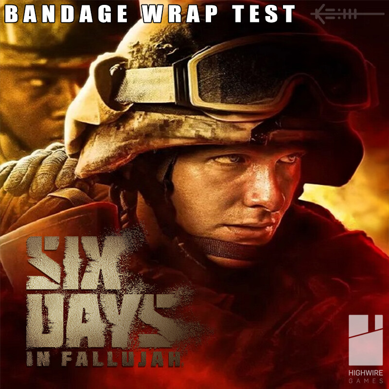 ArtStation - Six Days in Fallujah: Bandage Wrap