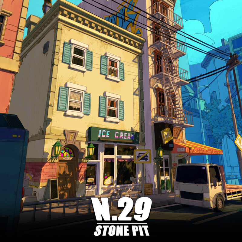 ArtStation - N.29 STONE PIT