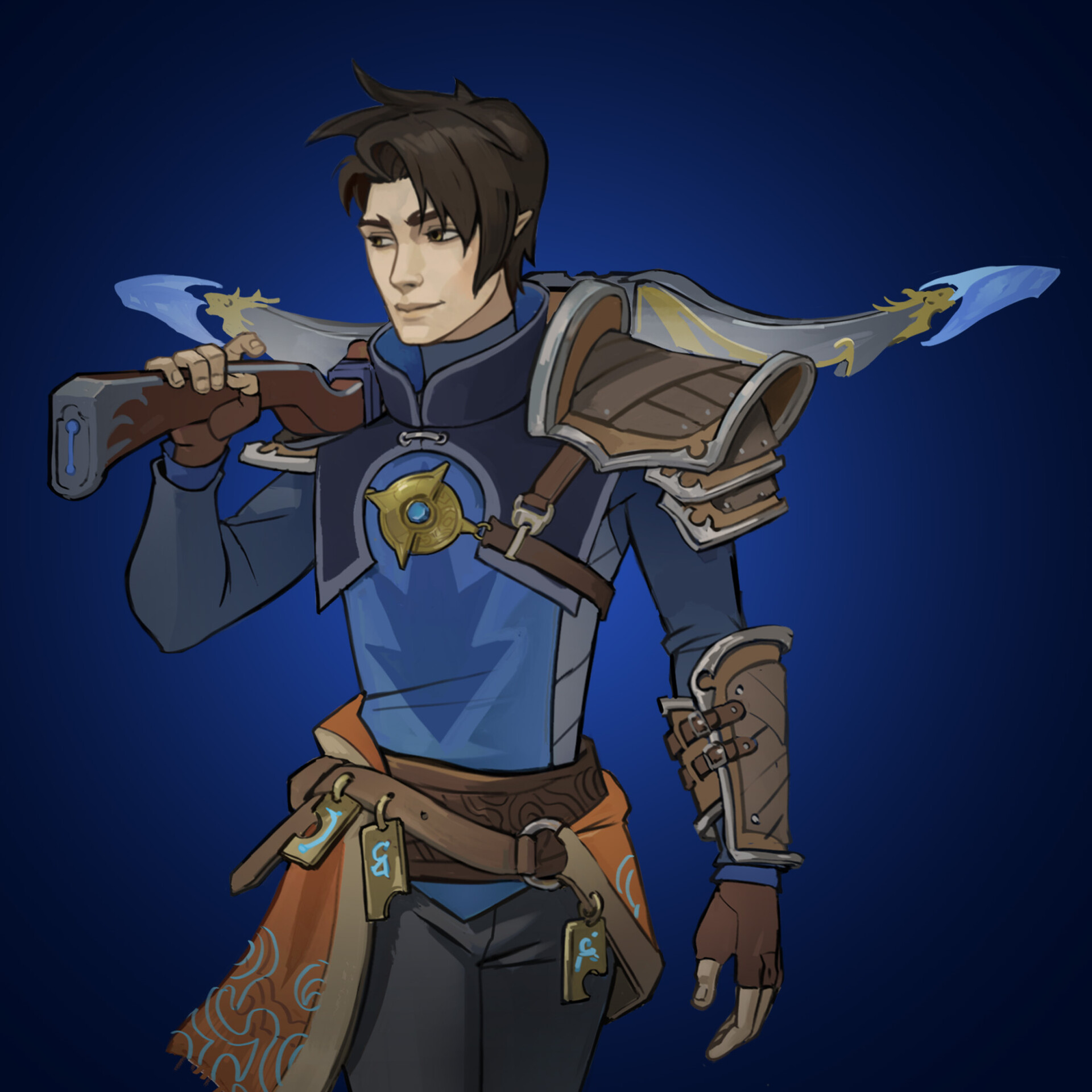 ArtStation - Orcs Must Die! Deathtrap: Crossbow War Mage