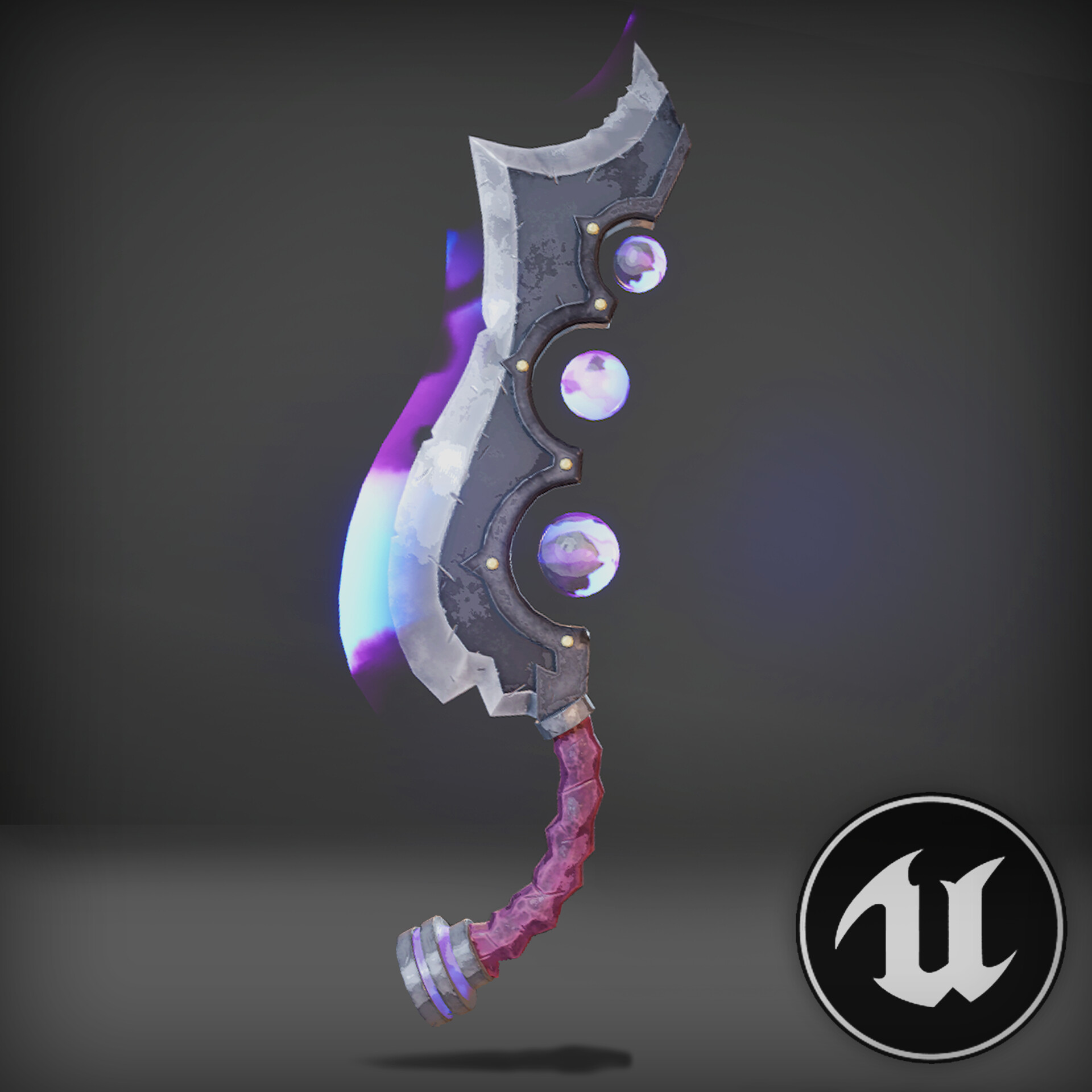 ArtStation - Stylized Curved Blade