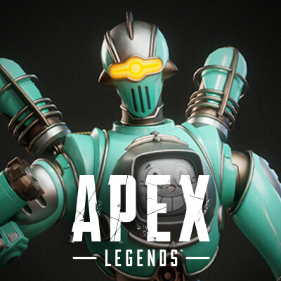 ArtStation - Apex Legends-Pathfinder-Retro Bot