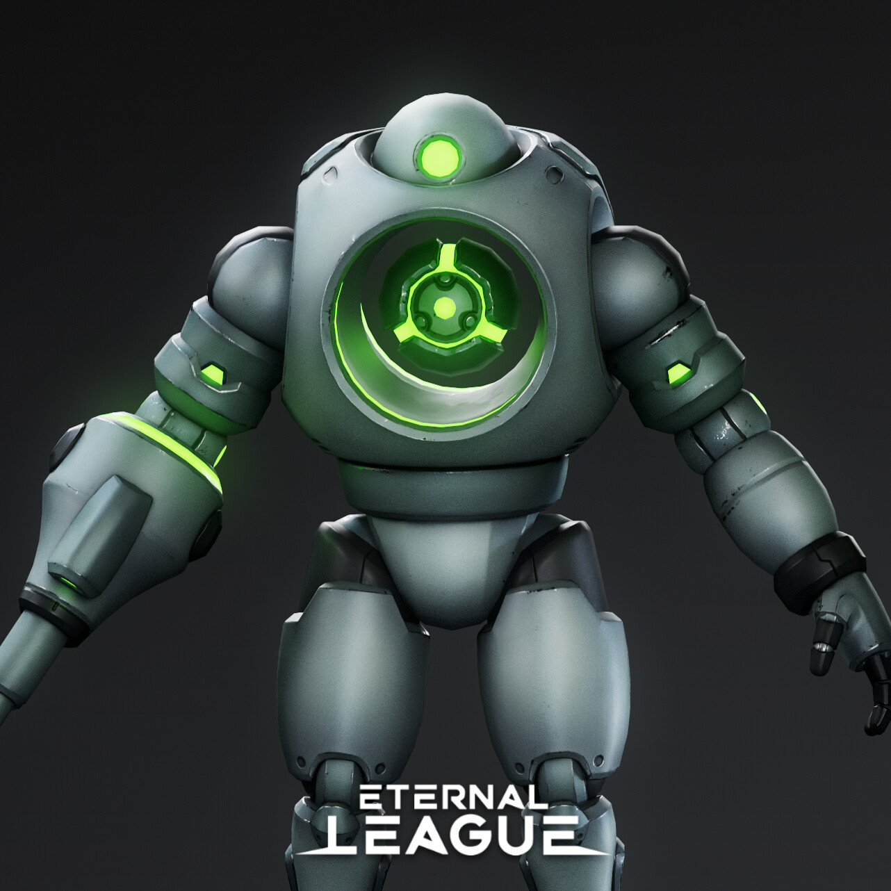 ArtStation - Range Minion - Low Poly 3D characters - Eternal League