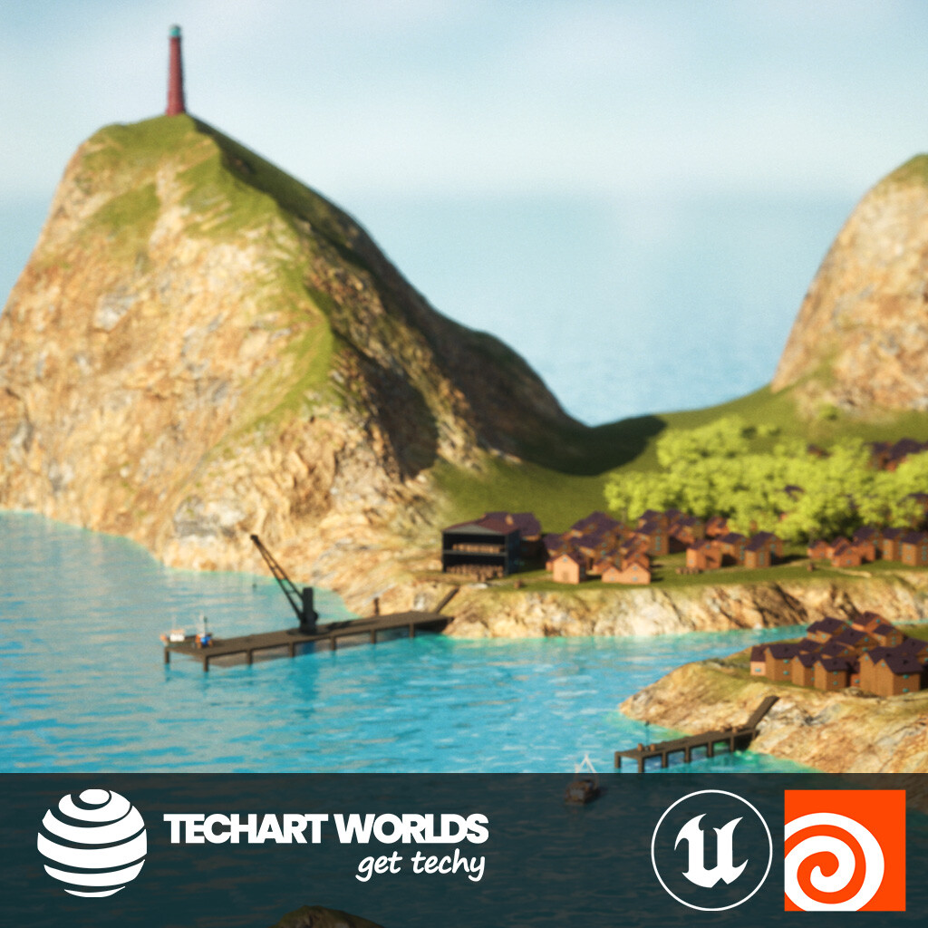 ArtStation - PORT TOWN