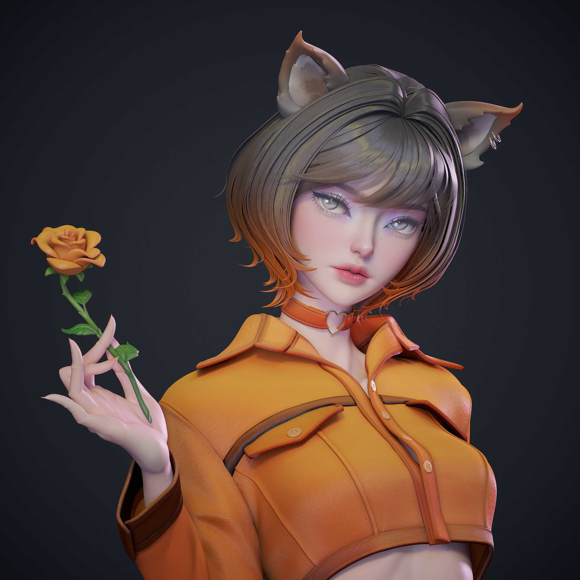 ArtStation - Orange Girls