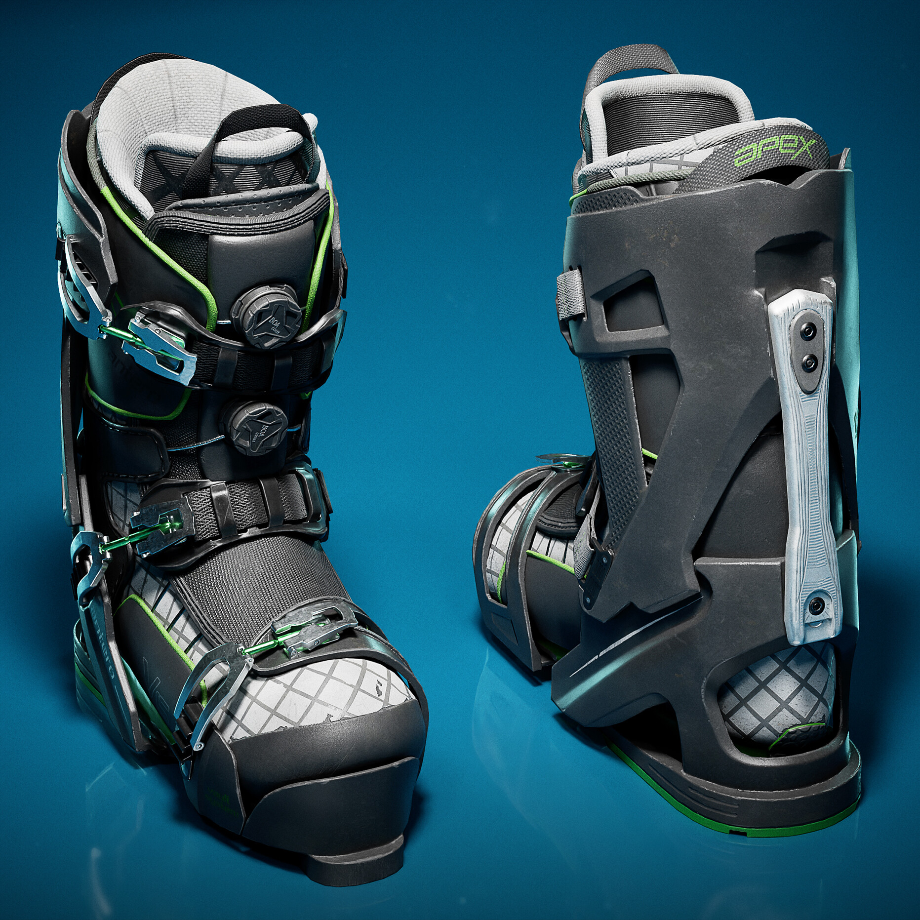 ArtStation - Antero VS - Ski Boots