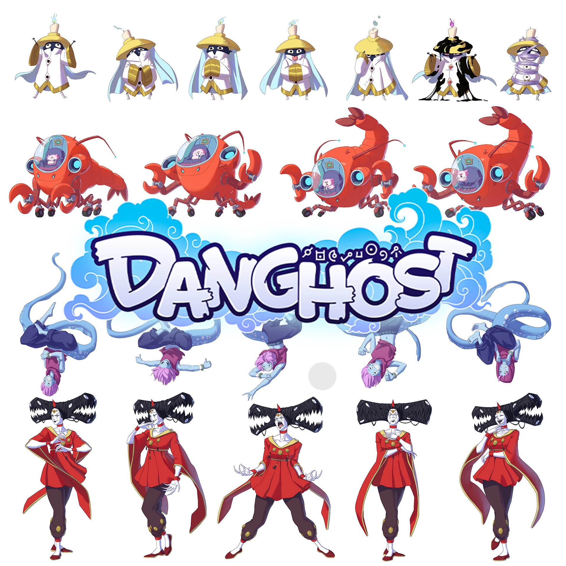 ArtStation - Danghost : Characters Line up
