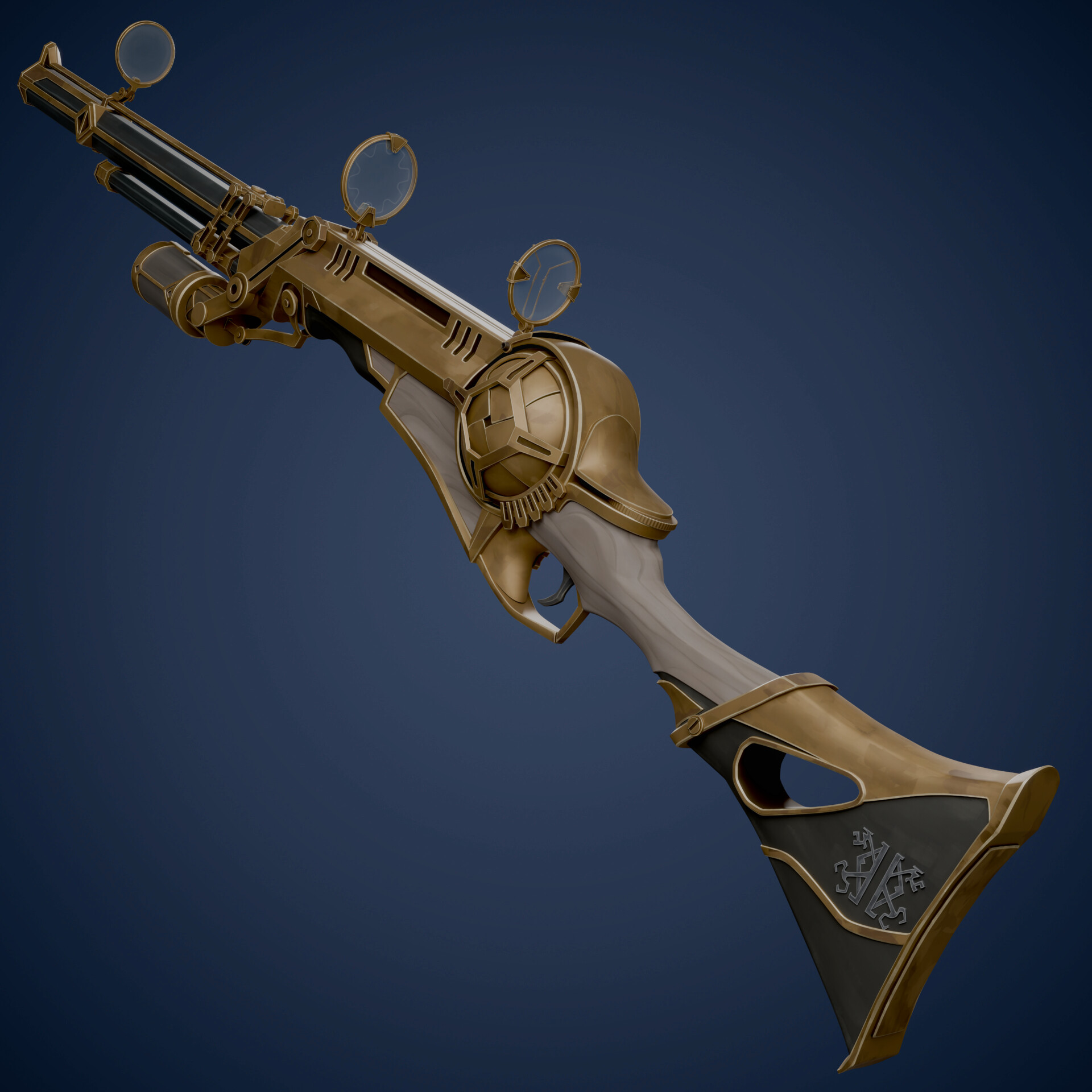 ArtStation - Caitlyn Sniper Rifle Arcane Season 2