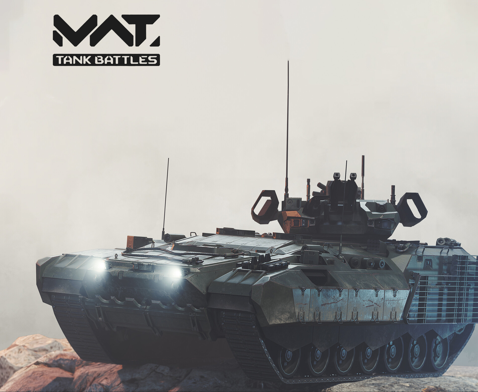 ArtStation - Modern Warships: Tank Battles - [T20-Monolith]
