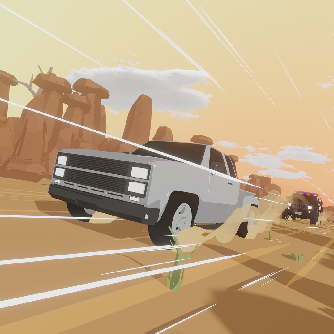 ArtStation - Nevada Run (Stylized Animation)