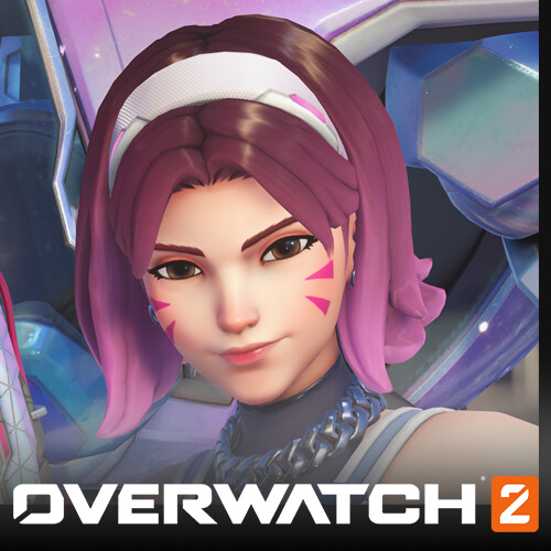 ArtStation - Overwatch 2 : D.VA - ANTIFRAGILE Dazzle & Blue Flame (LE ...