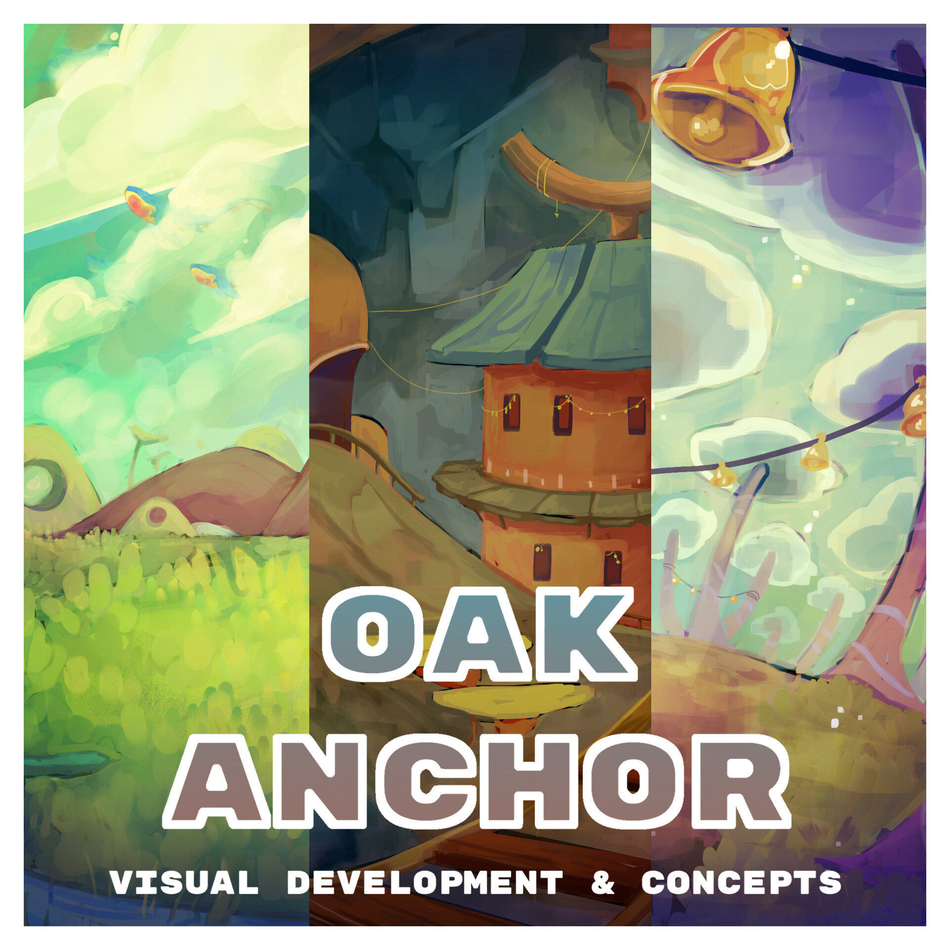 ArtStation - OAK ANCHOR - Personal Visual Development Project
