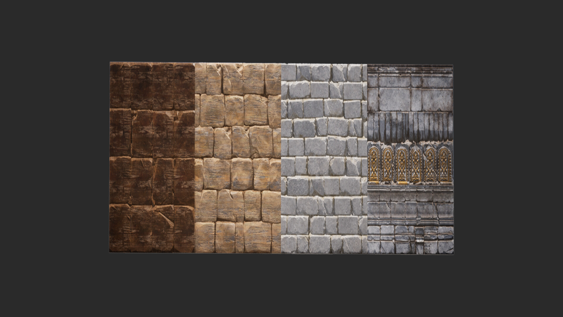 ArtStation - Trim sheet exercise