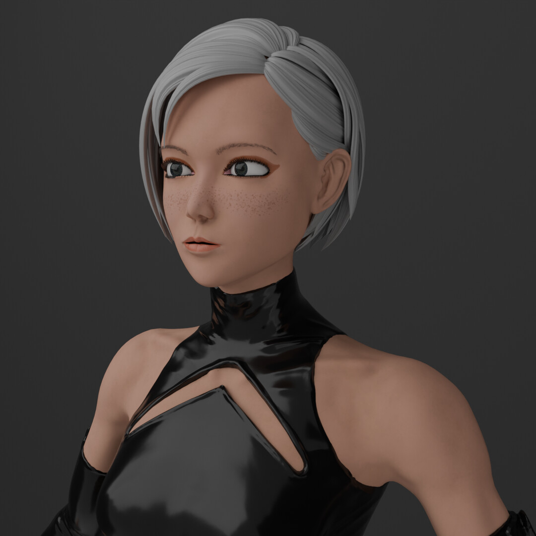 ArtStation - My First Full-Body Character Model