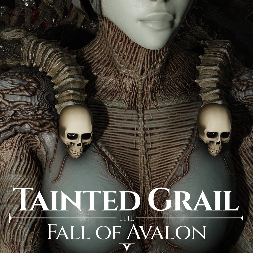 ArtStation - Tainted Grail Lady of the Lake