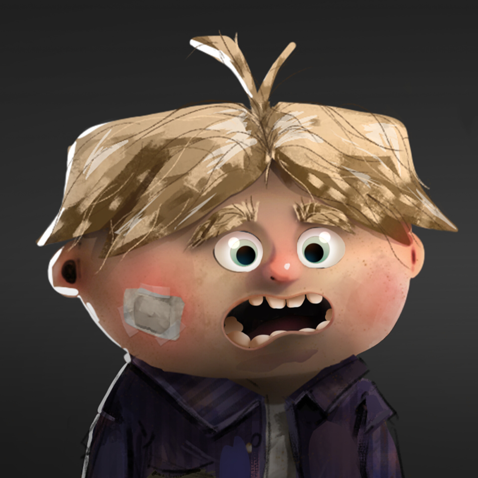 ArtStation - RED CHILDREN