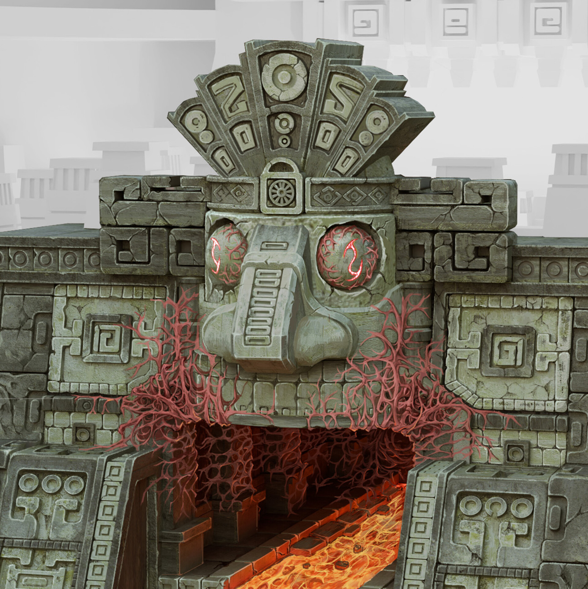 ArtStation - Aether Spring and Hellmouth