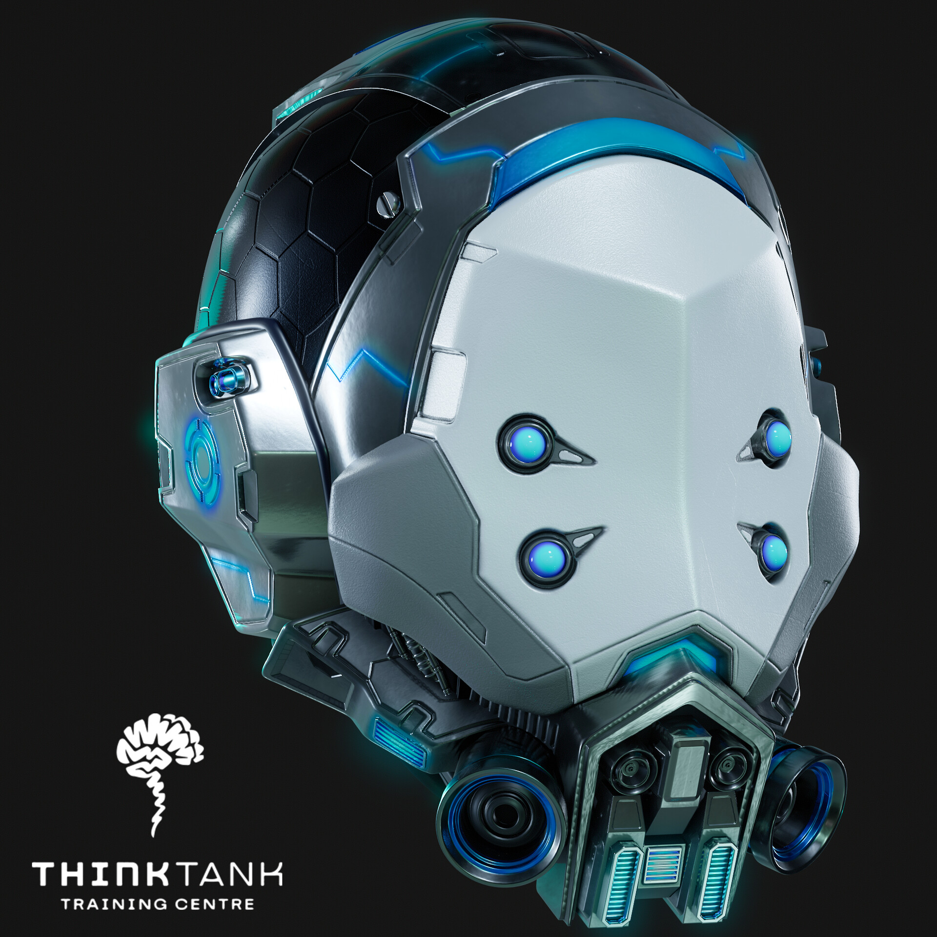 ArtStation - Sci-Fi Helmet