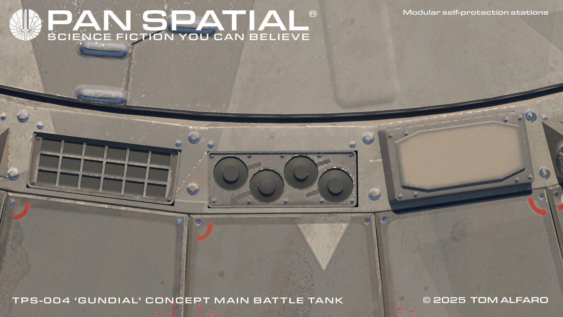 ArtStation - TPS-004 TURRET MOUNTED SYSTEMS