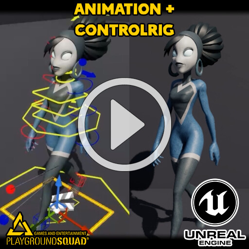 ArtStation - Animation + Unreal Engine Controlrig