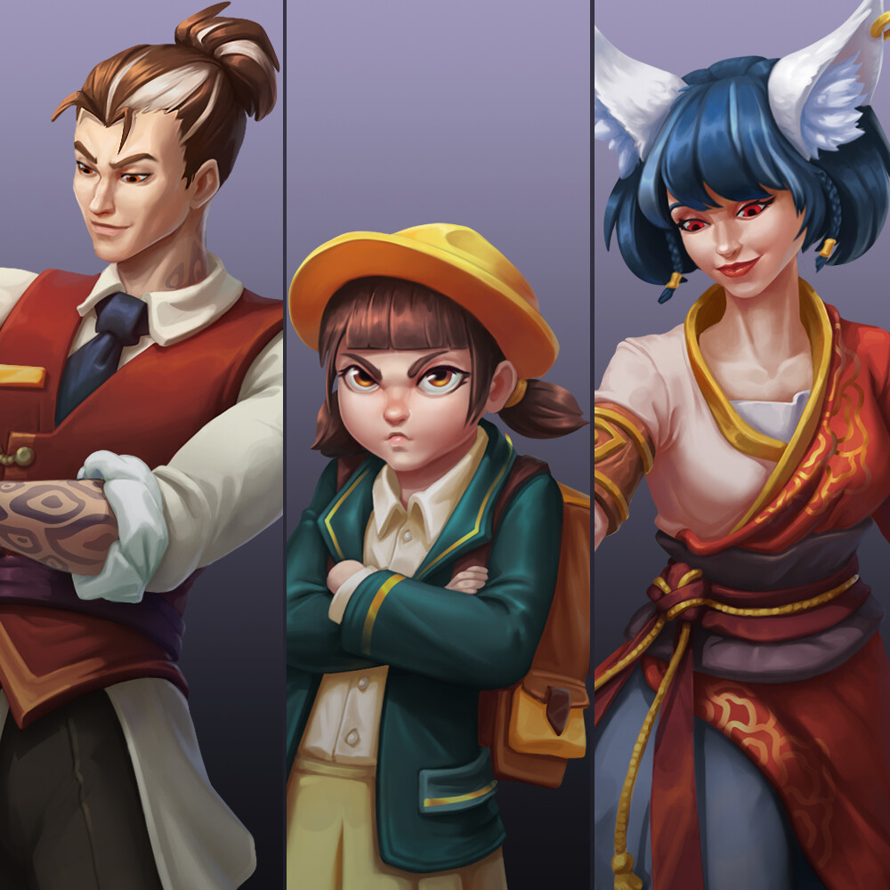 ArtStation - Character concept art