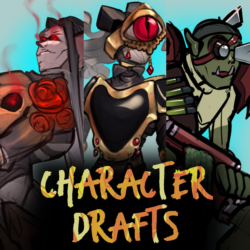 ArtStation - Character Drafts